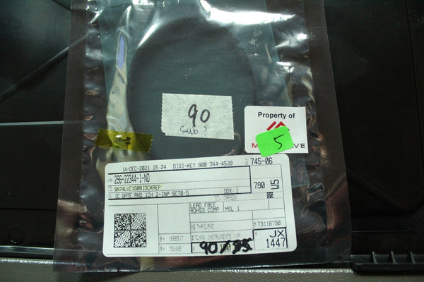 90 NEW TEXAS INSTRUMENTS AND GATE IC CIRCUITS SN74LVC1G08IDCKREP – PALM ...